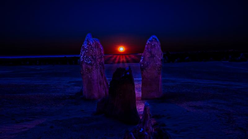 Pinacles Sunset
